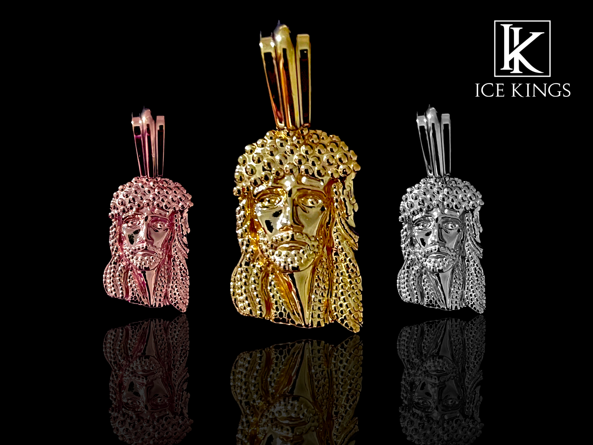 OG Stoneless Kufi Jesus Piece Collection – Ice Kings