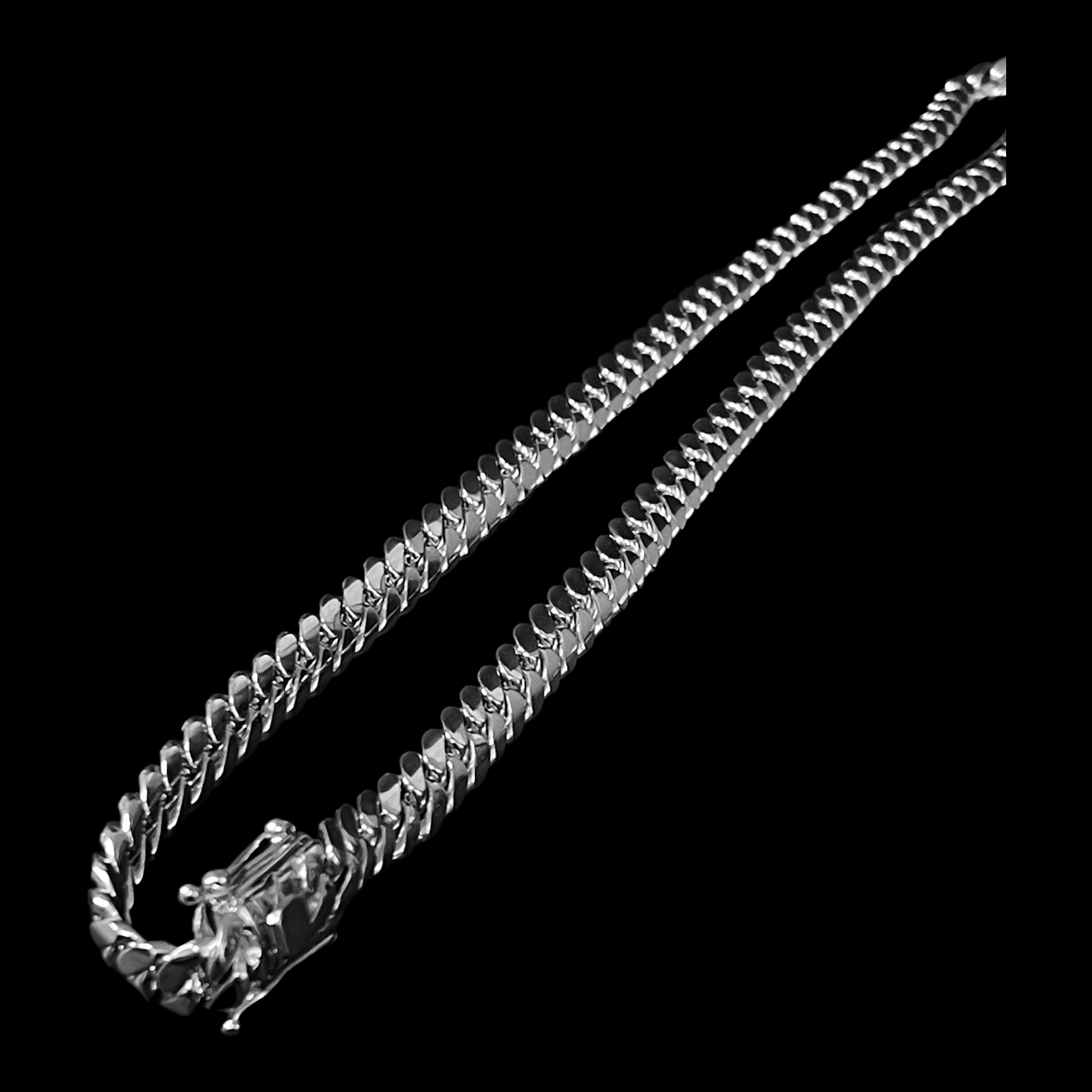 10mm Silver Miami Cuban Link Chain – Ice Kings